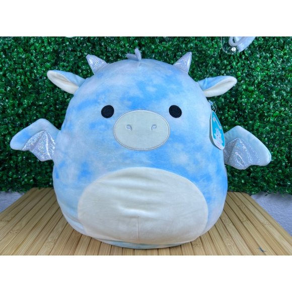 Squishmallows | Toys | Nwt Squishmallow 6 Keith The Blue Tie Dye Dragon ...